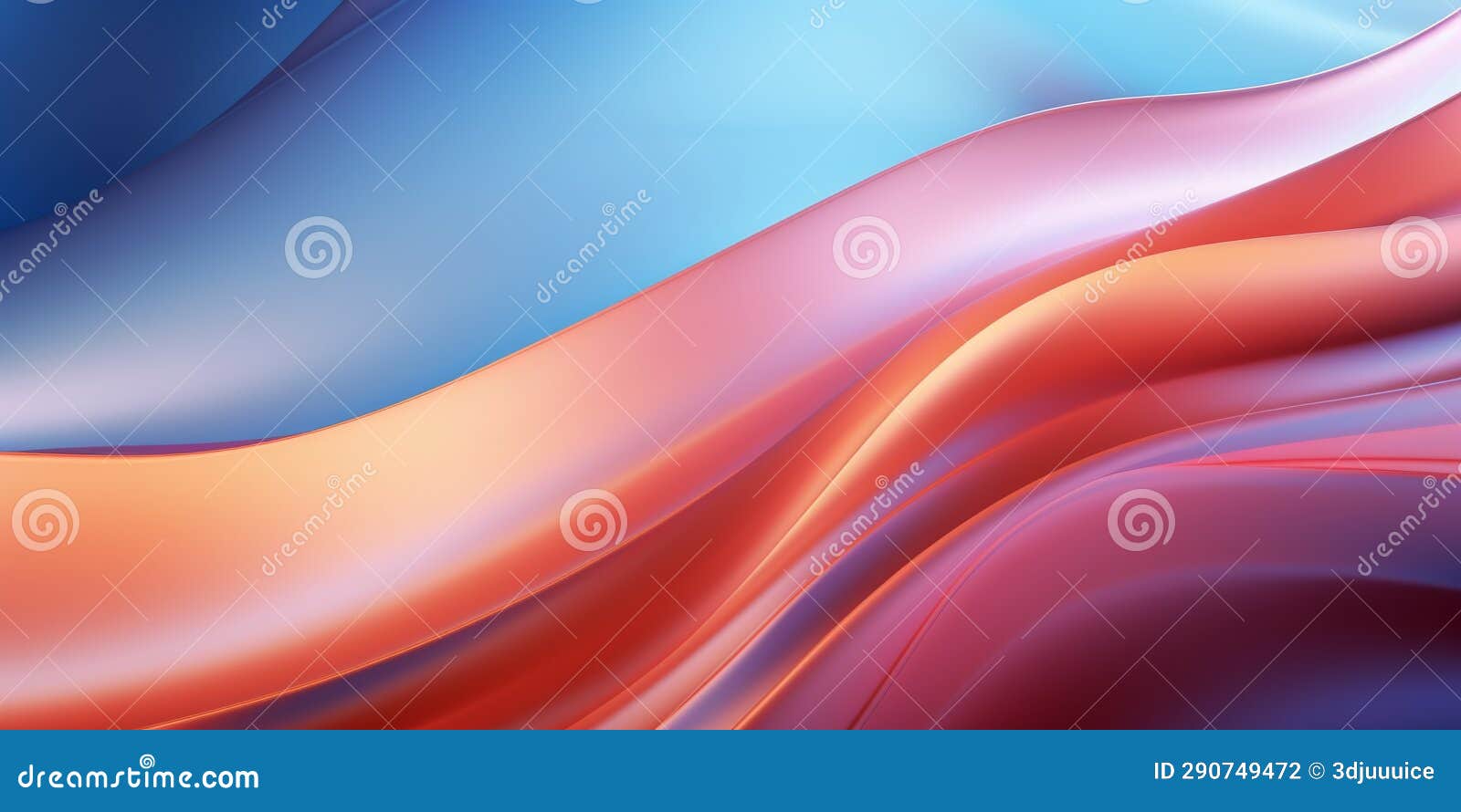 Glossy Surface Creative Abstract Wavy Texture. Stock Illustration ...