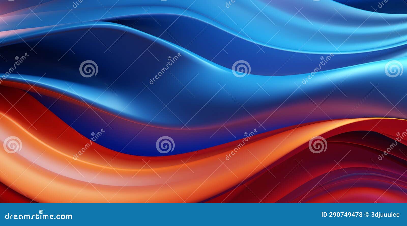Glossy Surface Creative Abstract Wavy Texture. Stock Illustration ...