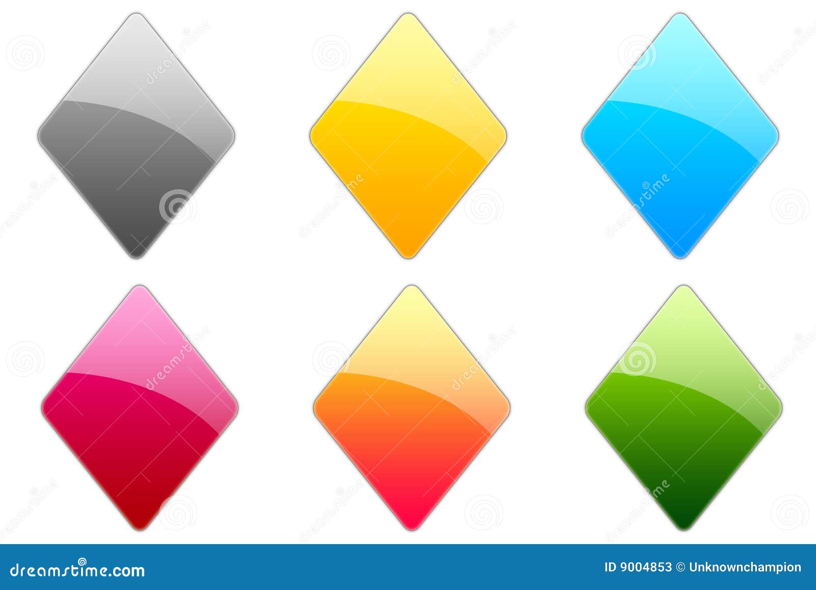 Glossy Symbols stock illustration. Illustration of orange - 9004853