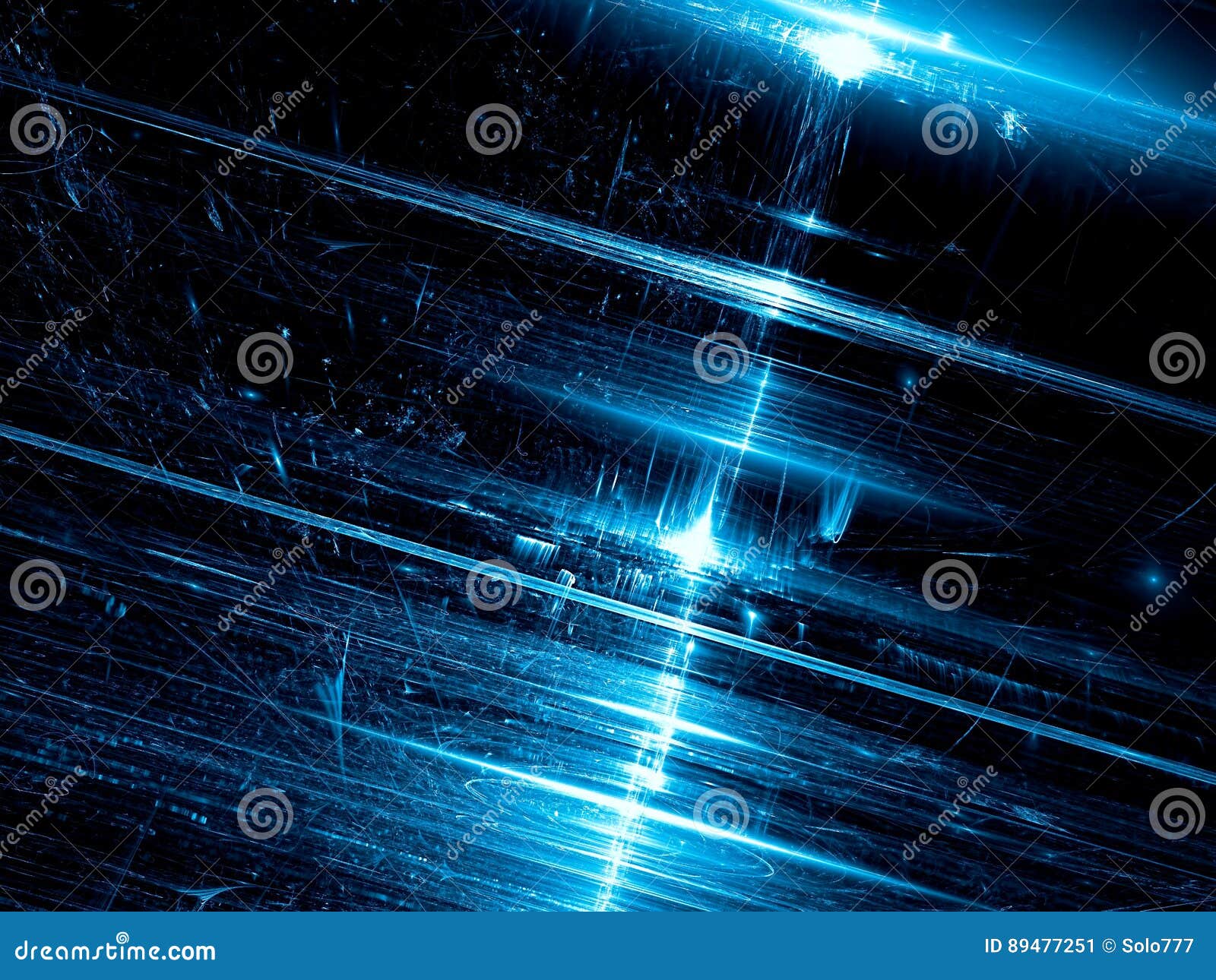 Glossy Tech Background - Abstract Digitally Generated Image Stock ...