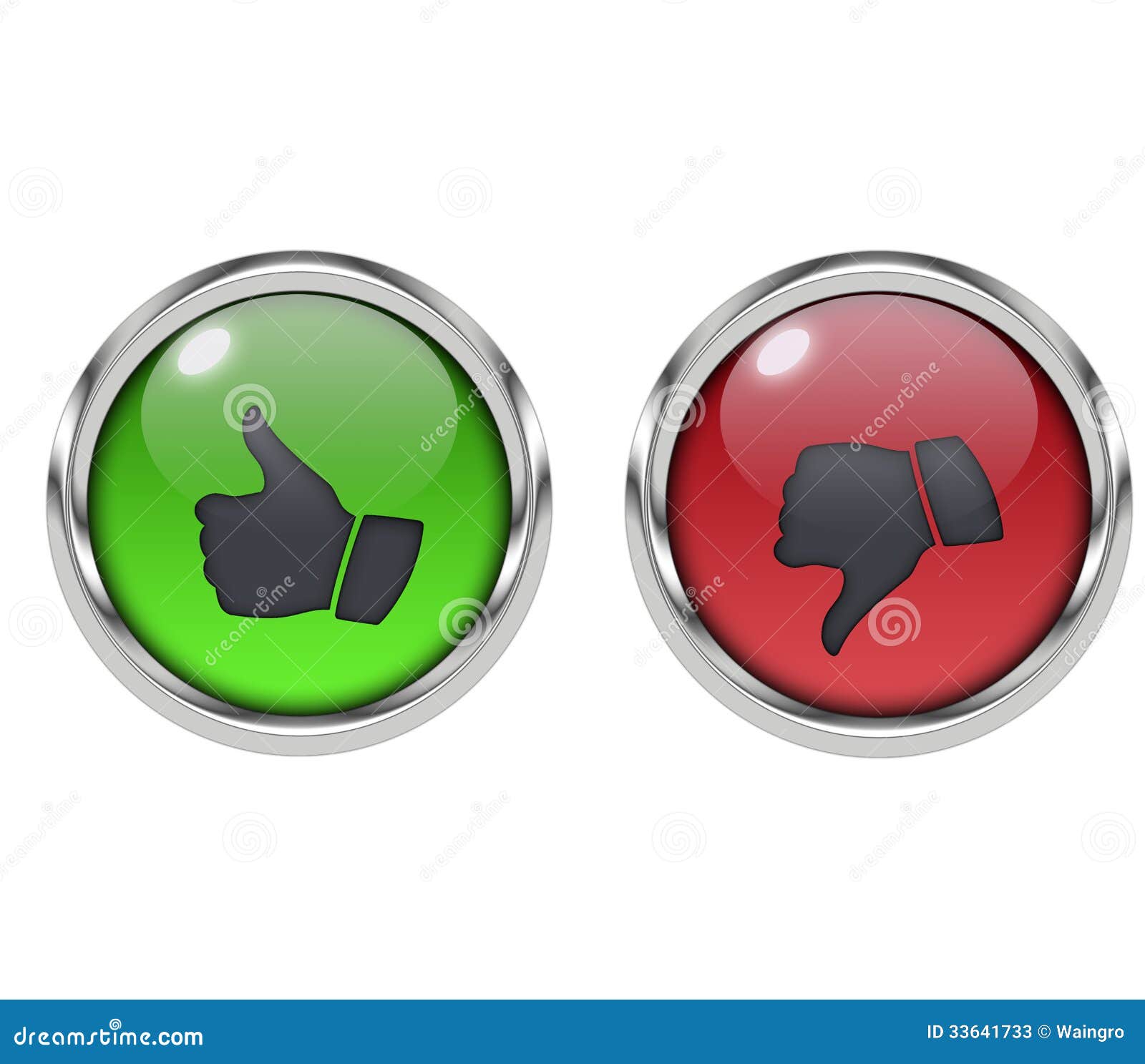 A Set Of Thumbs Up Icons With A Check Mark And Thumbs Down Icons With A ...
