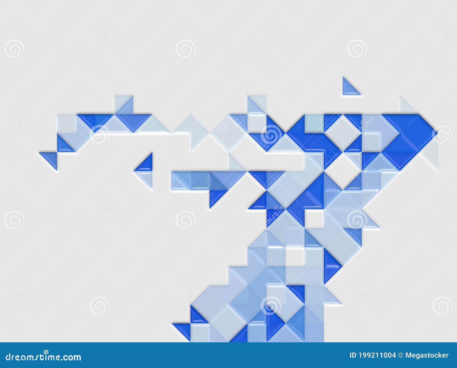 Glossy Tiles Color Abstract Background Stock Illustration ...