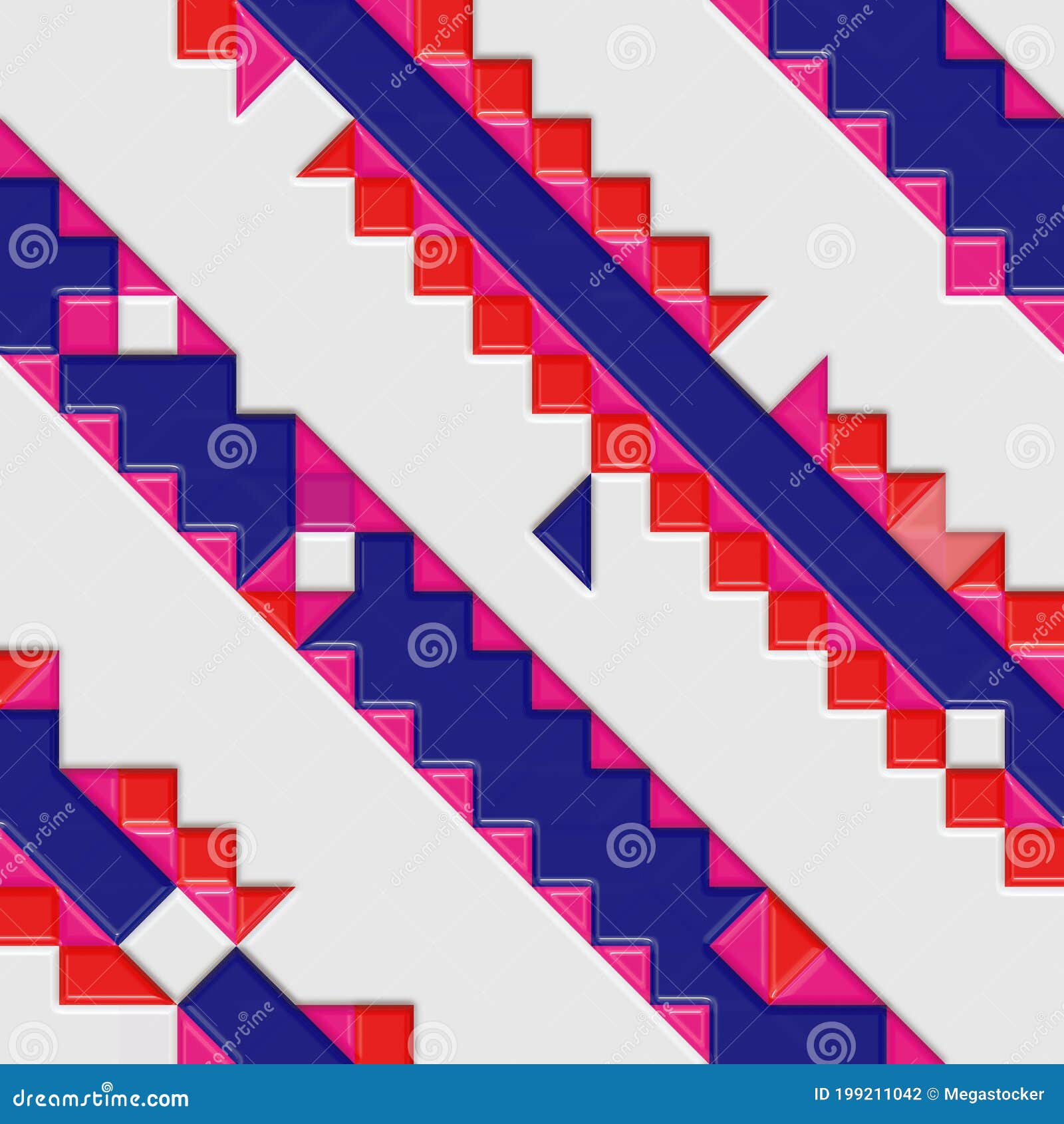 Glossy Tiles Color Abstract Background Stock Illustration ...