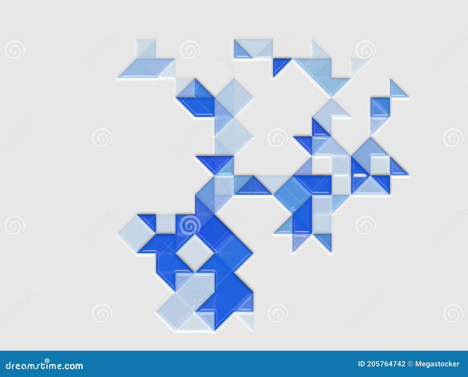 Glossy Tiles Color Abstract Background Stock Illustration ...