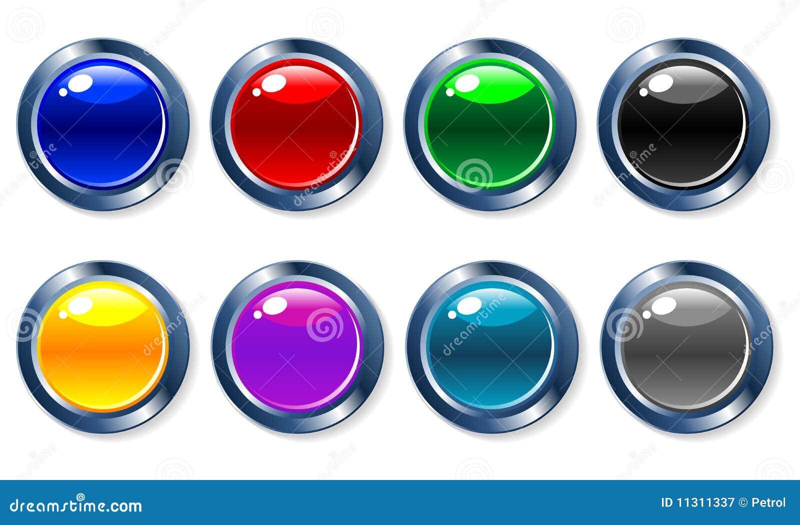 Glossy vector buttons stock vector. Illustration of collection - 11311337 Glossy vector buttons stock vector. Illustration of collection - 11311337