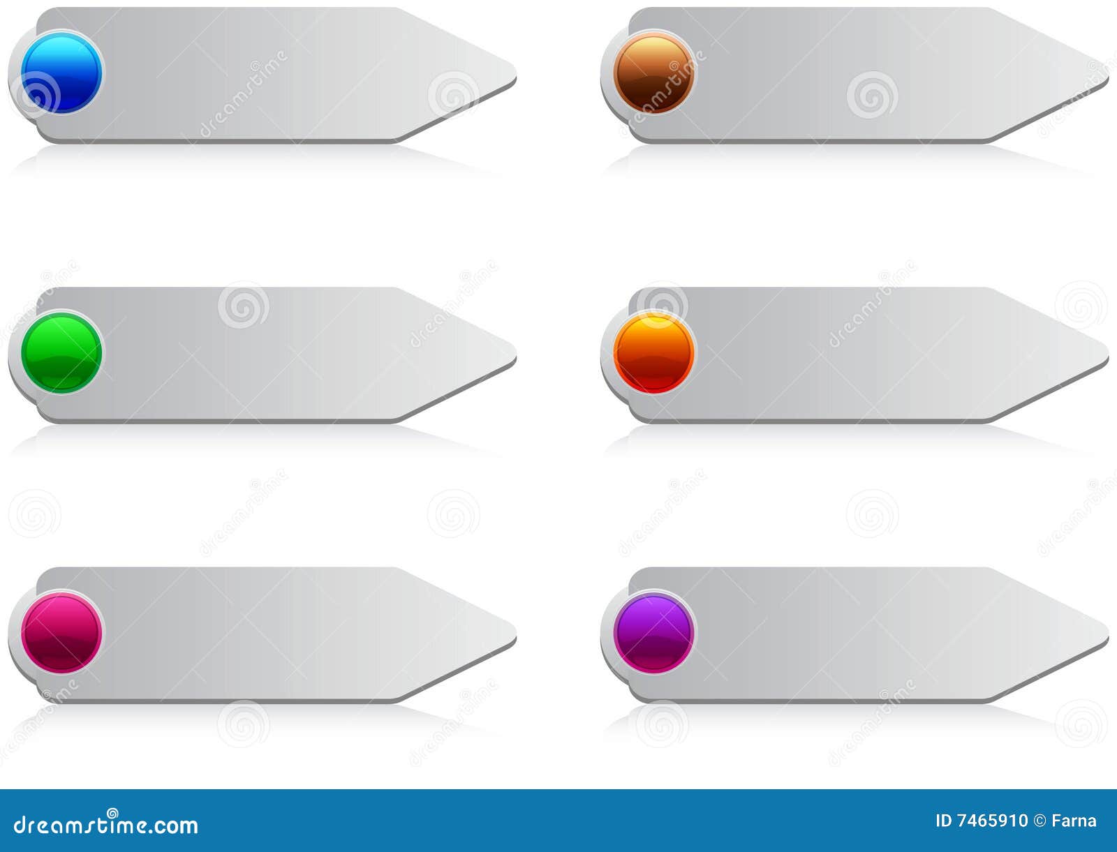 Glossy web buttons stock vector. Illustration of plastic - 7465910 Glossy web buttons stock vector. Illustration of plastic - 7465910