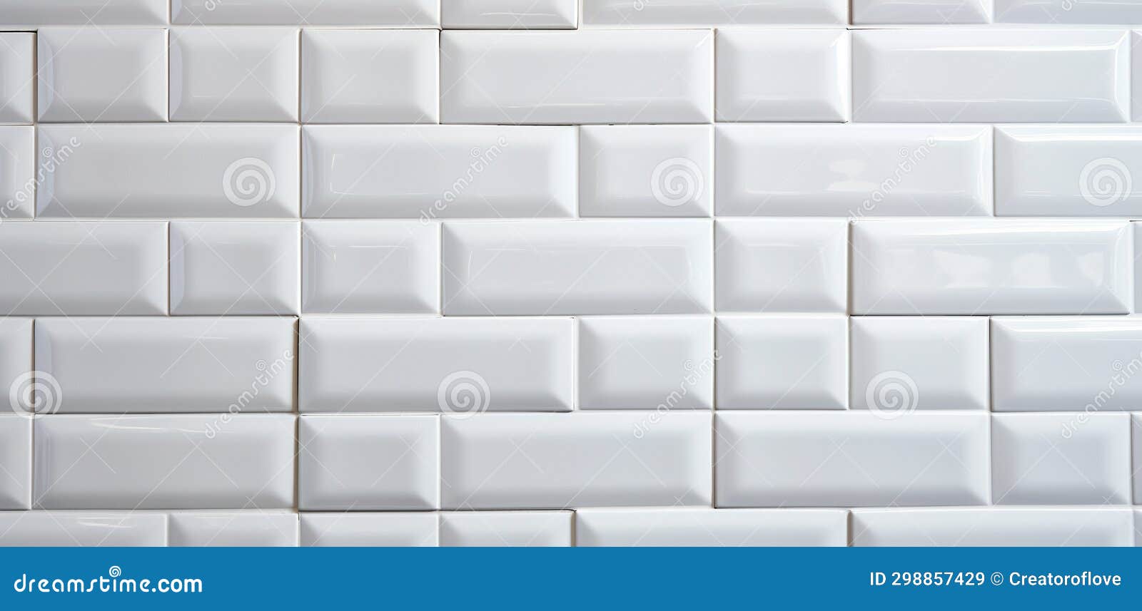 Glossy White Ceramic Tile Square Texture Wall Background Stock ...