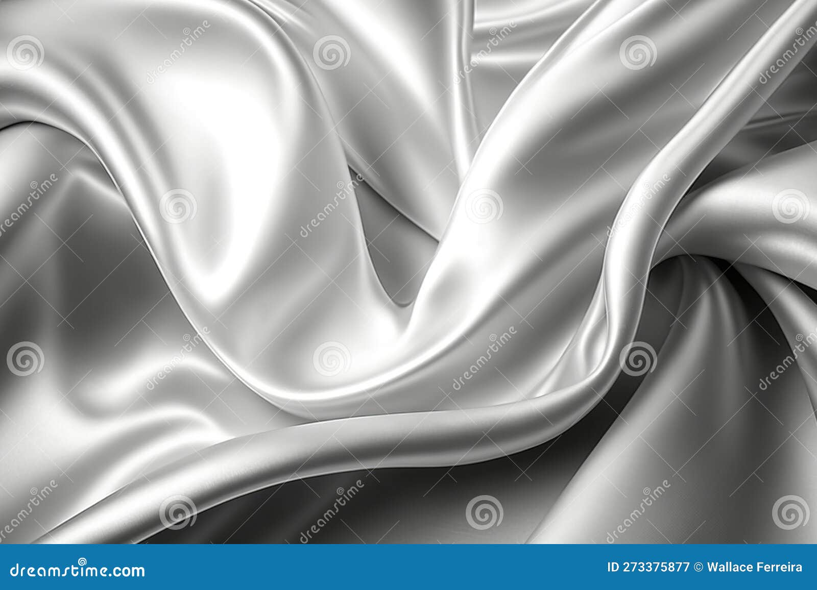 Glossy White Silk Texture. Generative AI. Stock Image - Image of soft ...