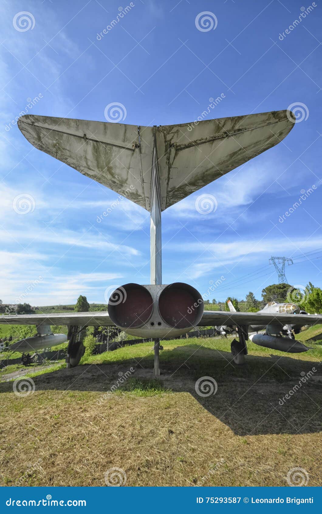 Rudder Of A Twin-engine Passenger Jet At Johannesburg International ...