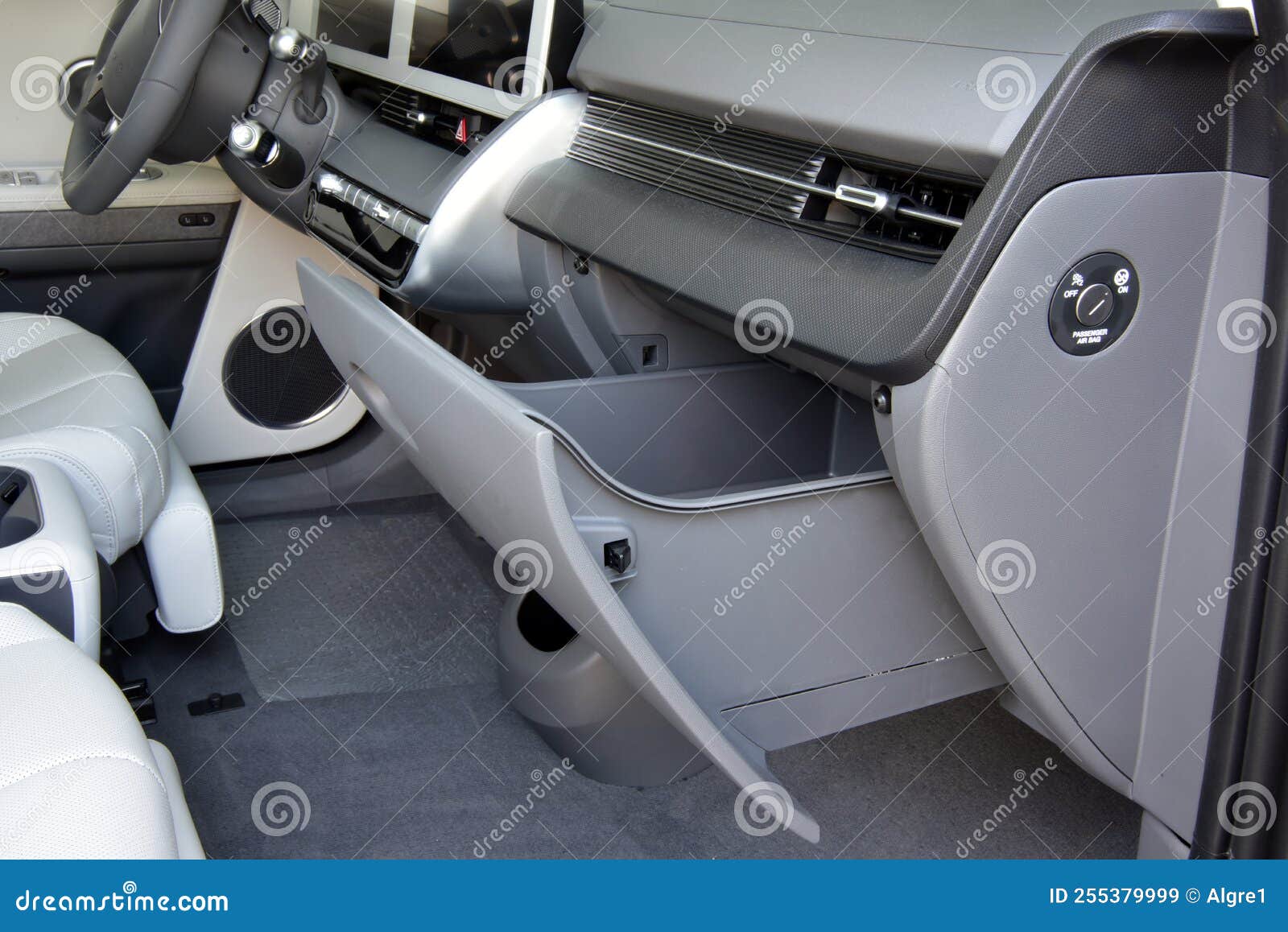 Opened Car Glove Box Compartment Stock Image - Image of glove, design ...