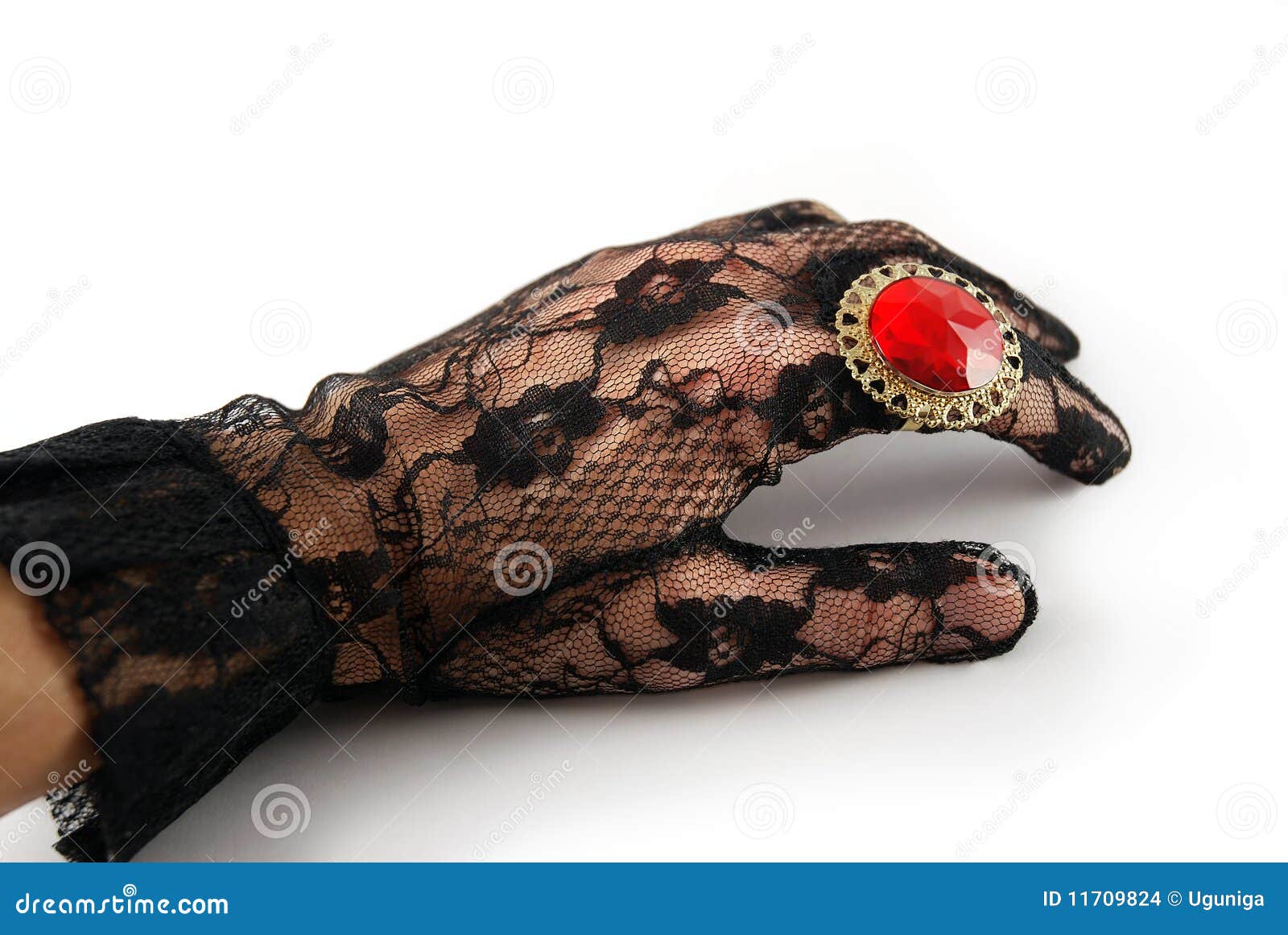 Gloved hand stock photo. Image of chic, floral, beautiful - 11709824