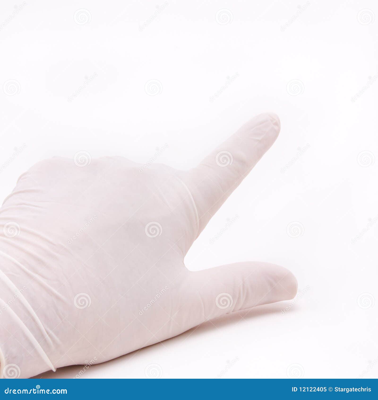Gloved Hand Gesture stock image. Image of concepts, finger - 12122405
