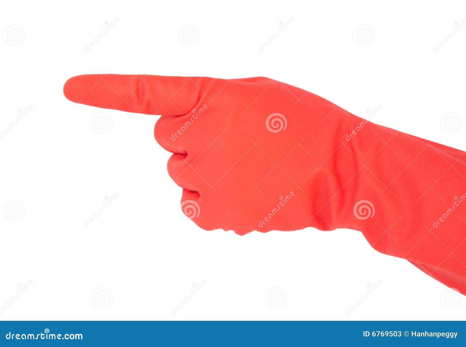 Gloved hand pointing stock image. Image of guidance, hand - 6769503