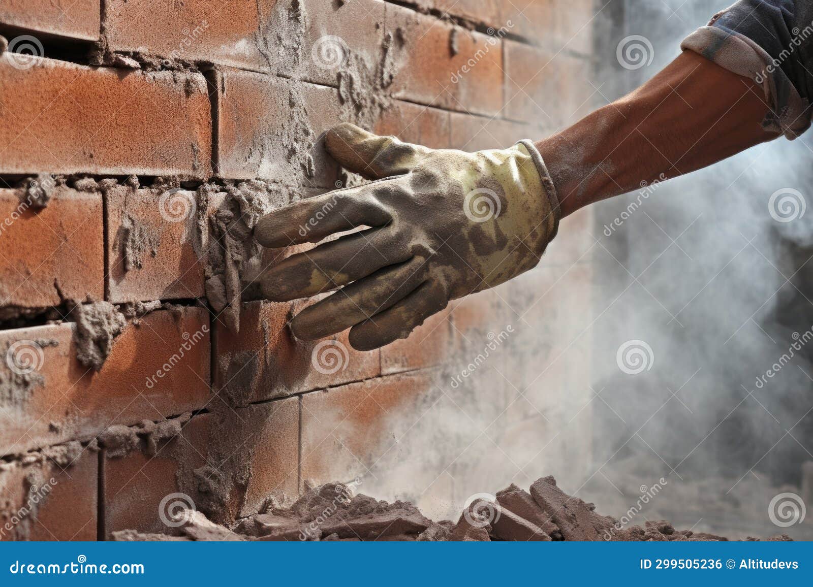 Man Wiping Dust At Home. Househusband Doing Housework Cartoon Vector ...