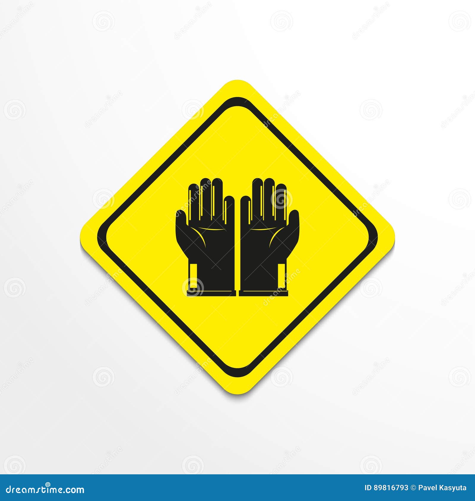 Gloves. Symbol. Vector Icon. Stock Vector - Illustration of ...