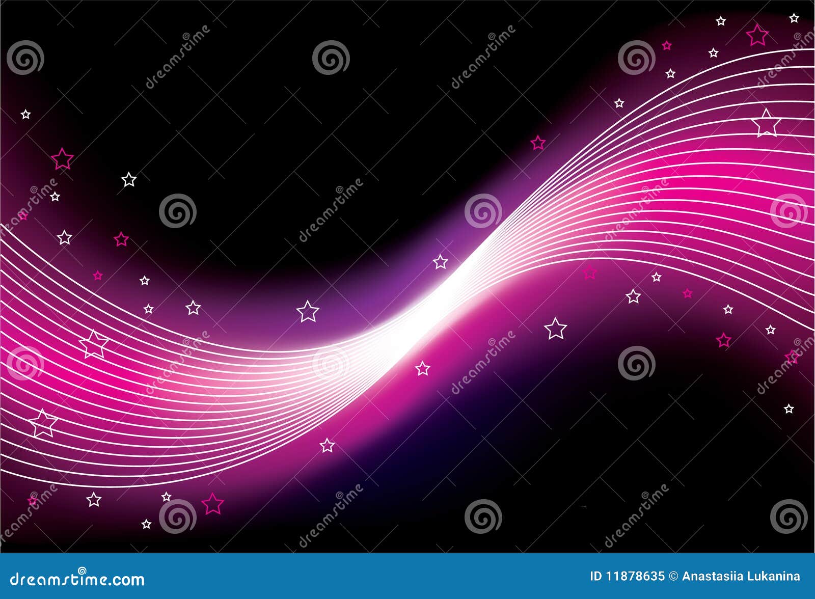 Glow back stock vector. Illustration of curve, motion - 11878635