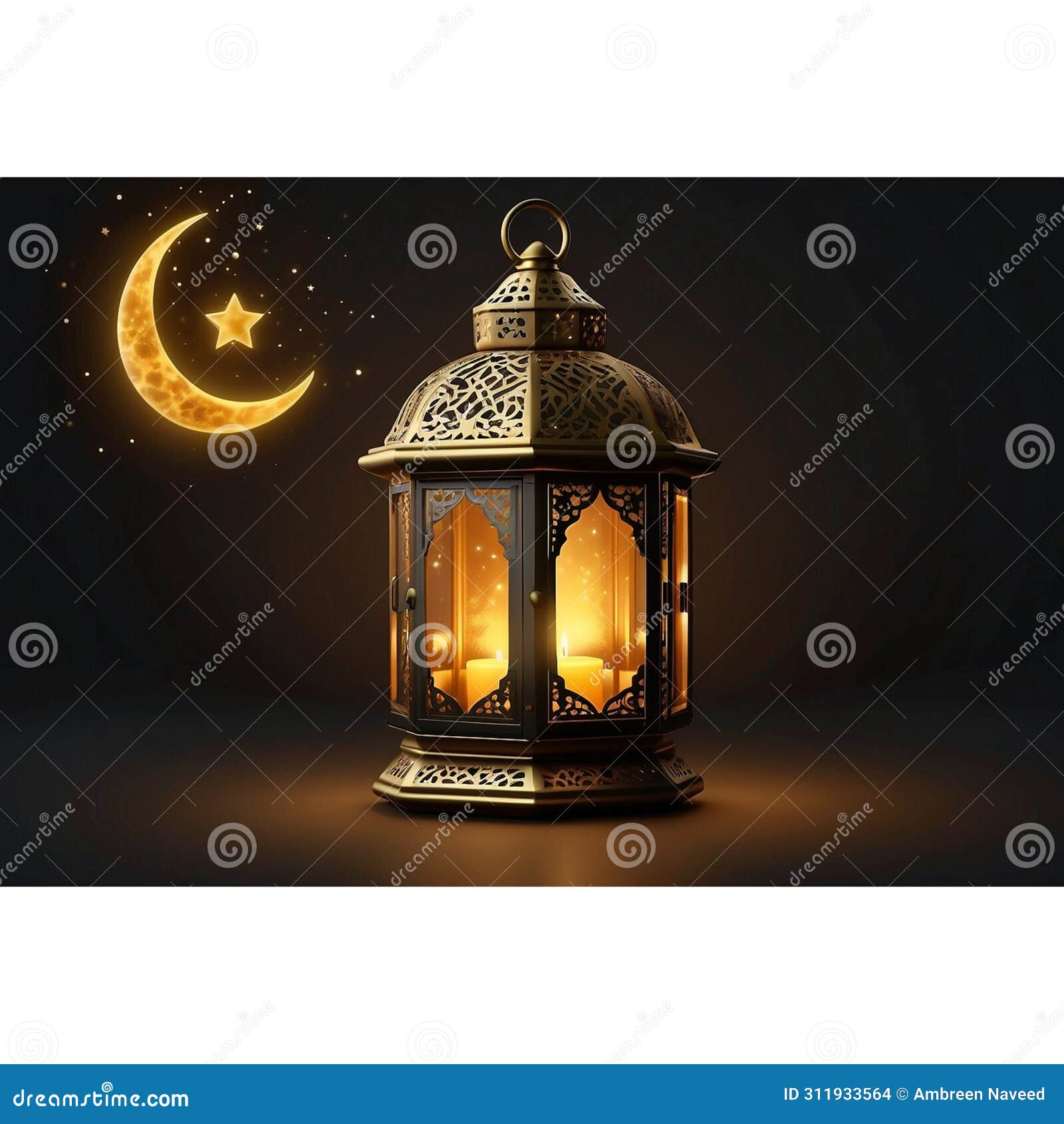 "a Glowing Celebration of Light and Blessings." Stock Illustration ...