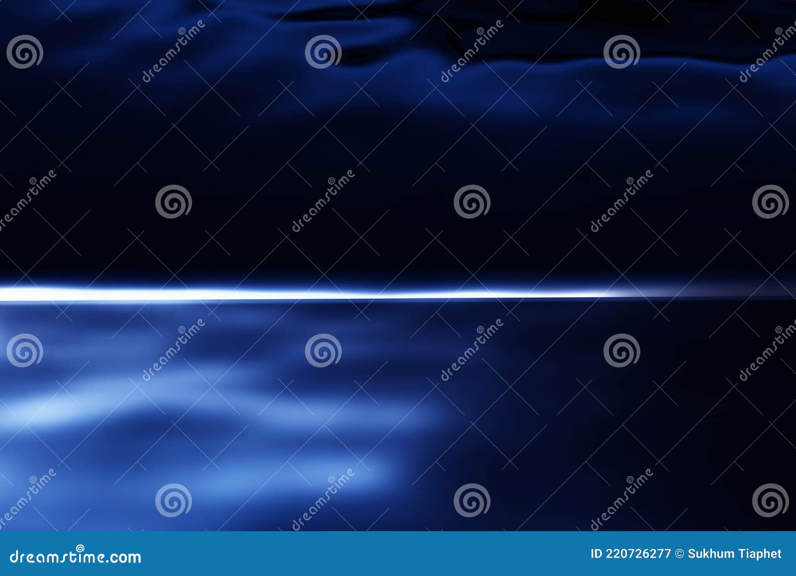Glow Blue Light Effect on Dark Blue Background Stock Illustration ...