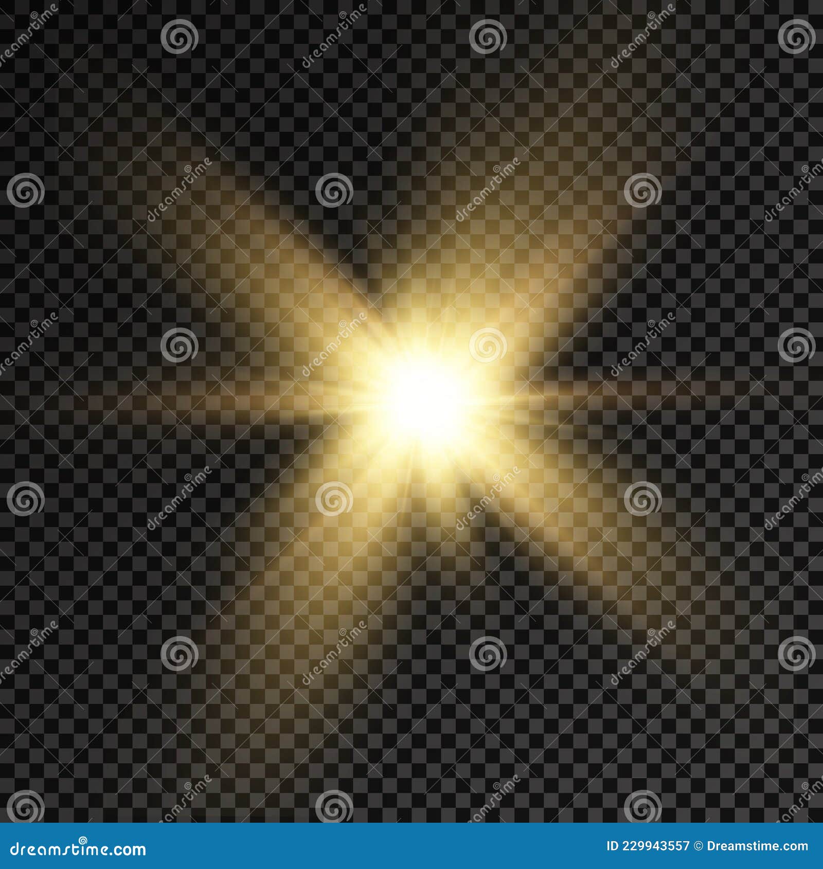 Glow Bright Light Star, Yellow Sun Rays. Stock Vector - Illustration of ... Glow Bright Light Star, Yellow Sun Rays. Stock Vector - Illustration of ...