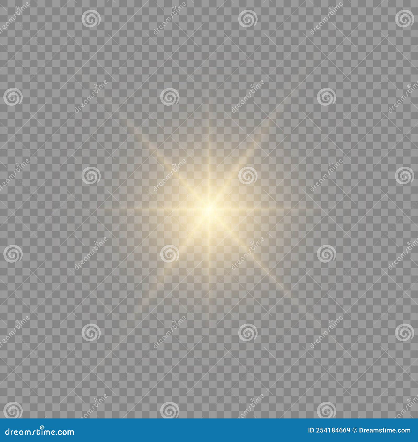Glow Bright Light Star, Yellow Sun Rays, Sunshine. Stock Vector ... Glow Bright Light Star, Yellow Sun Rays, Sunshine. Stock Vector ...