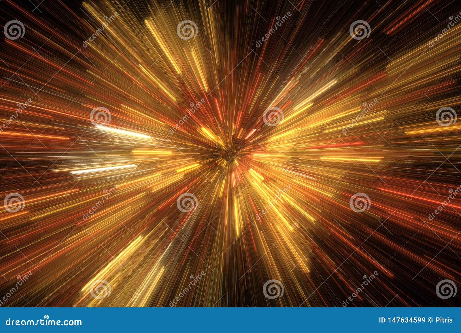 Glow Color Light Particles Explosion Stock Illustration - Illustration ...