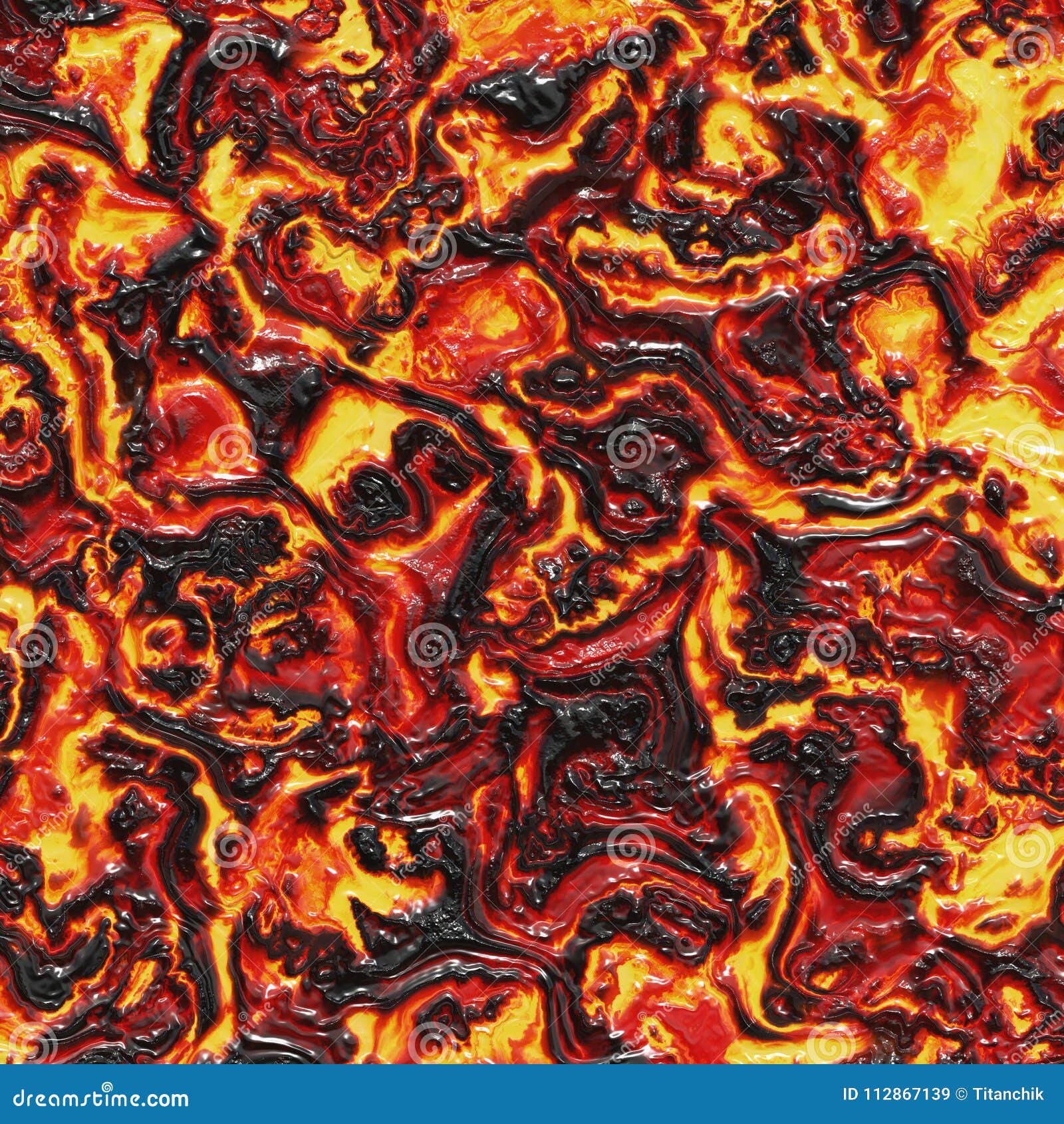 Glow Faded Flame- Natural Pattern Stock Illustration - Illustration of ...