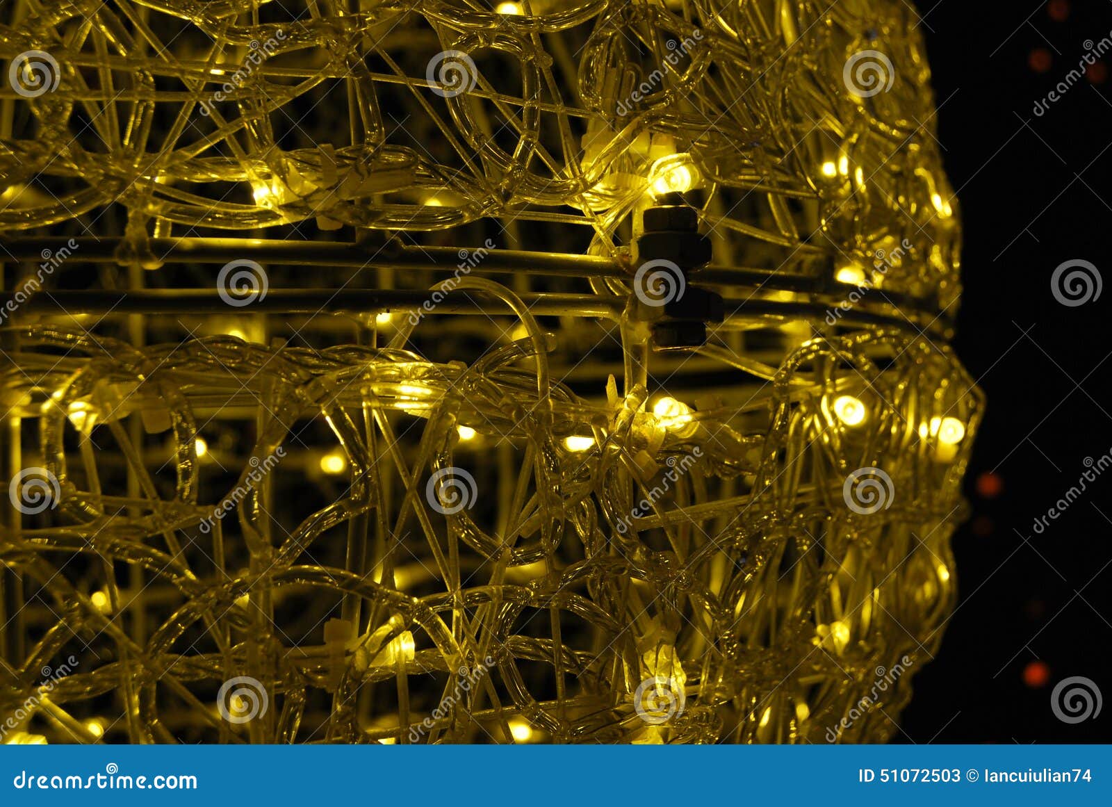 Glow lamp, closeup 2 stock image. Image of round, still - 51072503