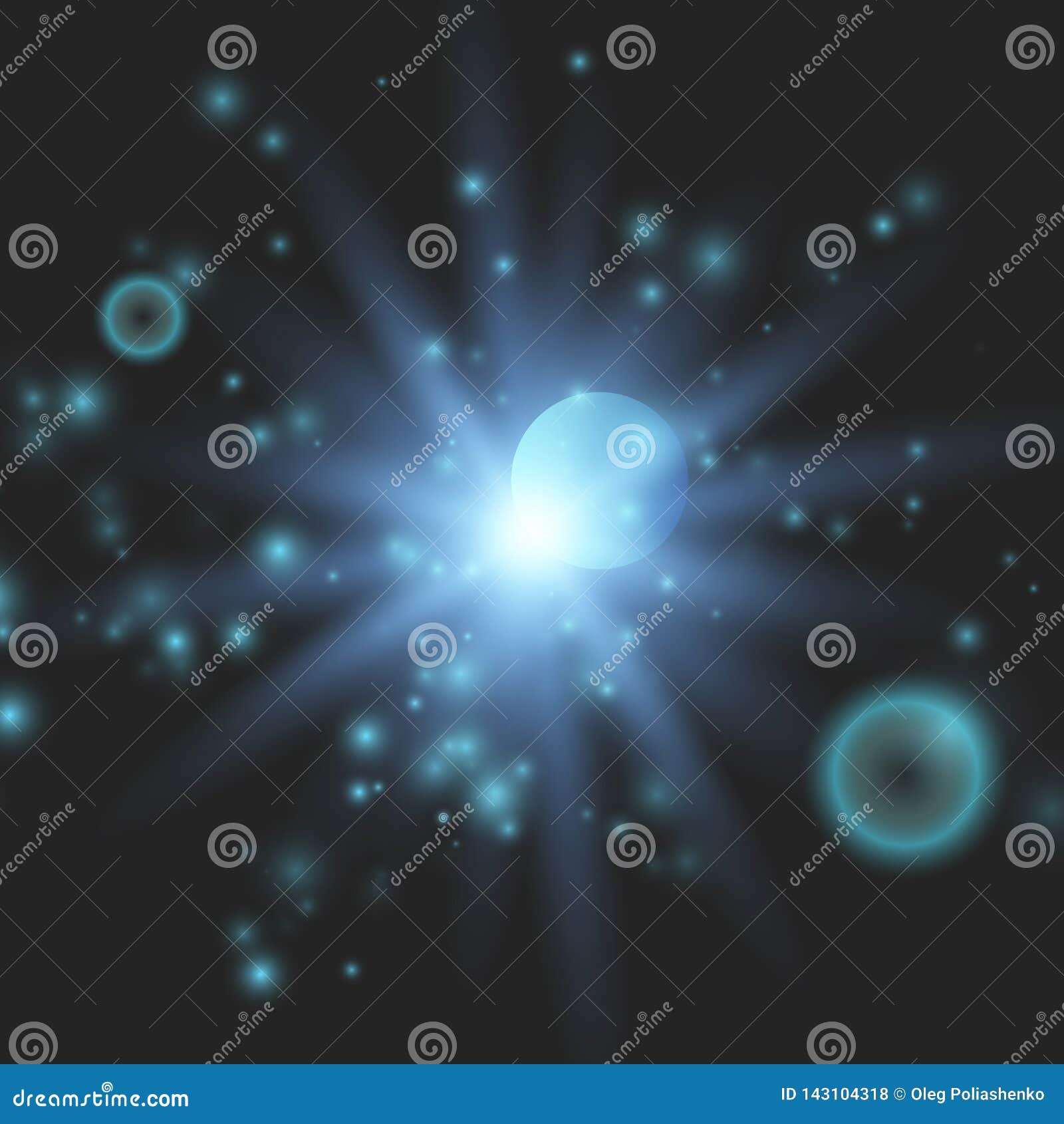 Glow light burst stock vector. Illustration of christmas - 143104318