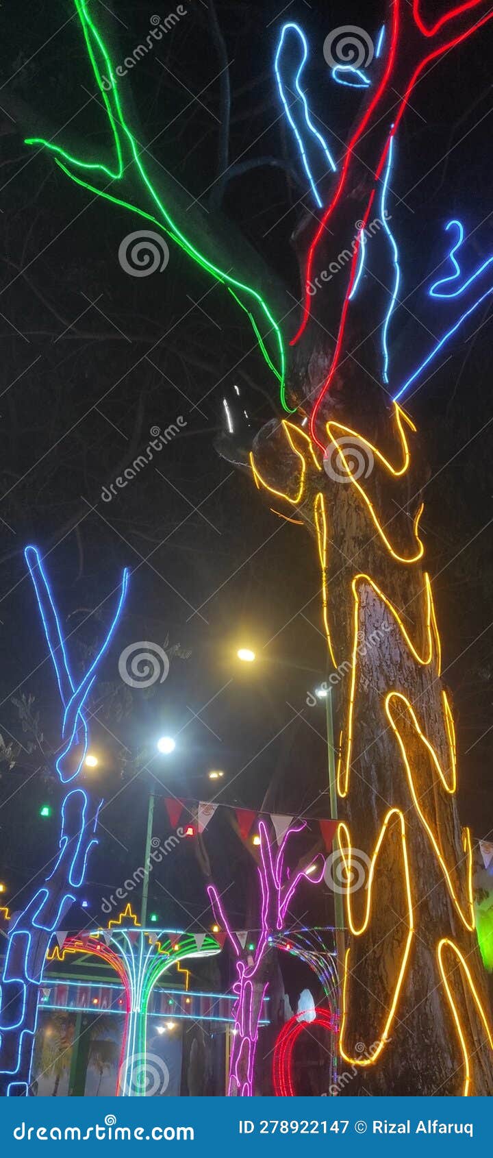 Glow Light Colours stock image. Image of glow, night - 278922147