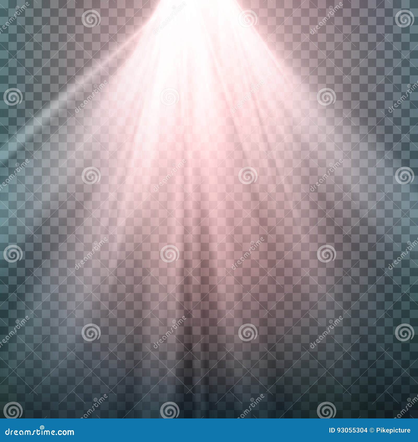Glow Light Effect. Beam Rays Vector. Sunlight Special Lens Flare Light ...