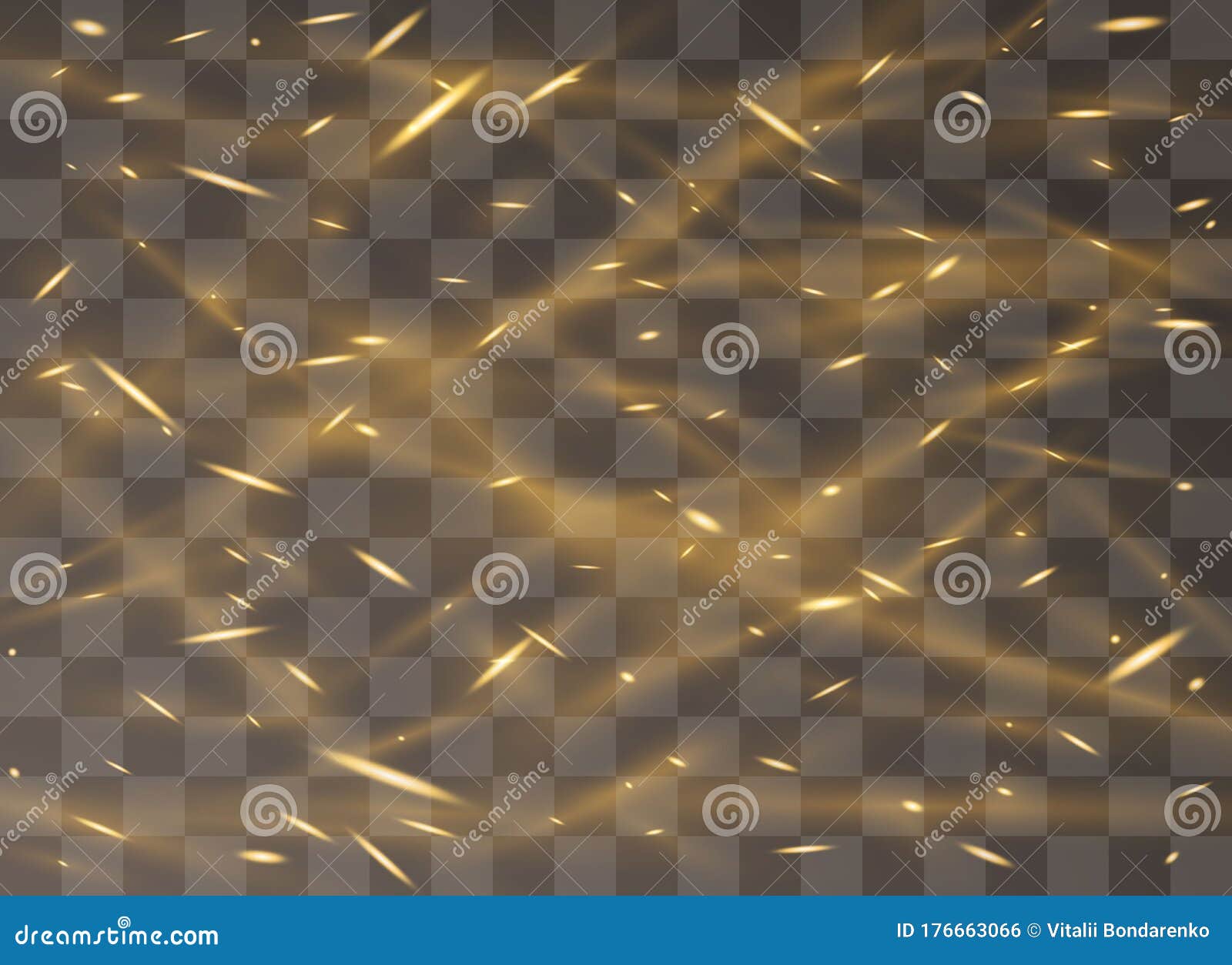 Glow Light Effect, Explosion, Glitter, Spark. Vector Illustration ...