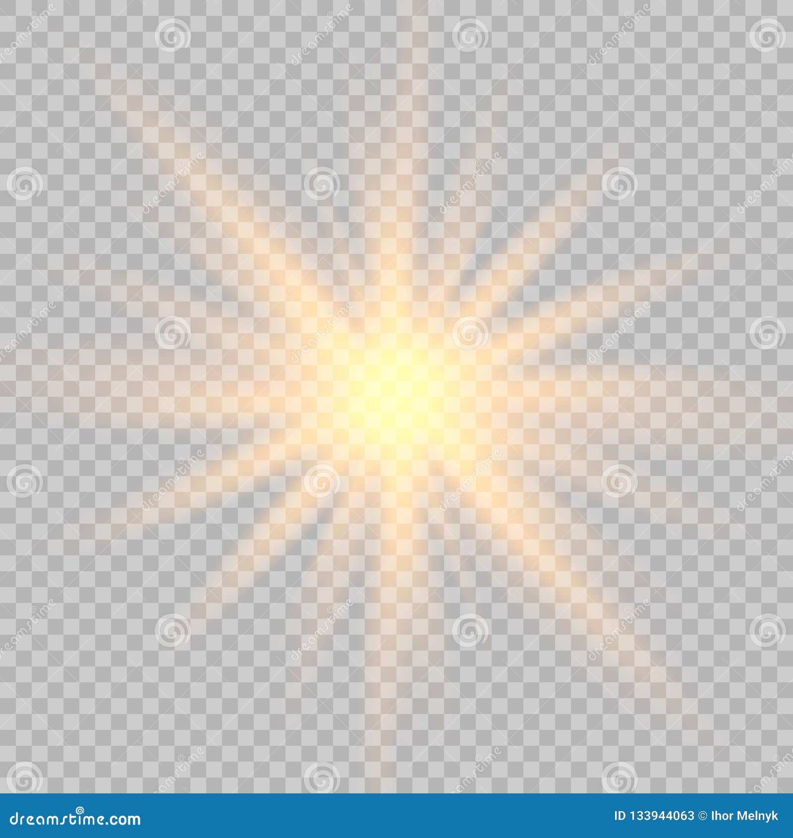 Glow light effect. stock vector. Illustration of light - 133944063