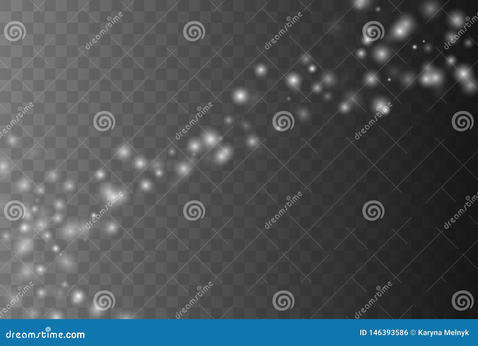 Glow Light Effect. Sparkle Dust Stock Vector - Illustration of glow ...