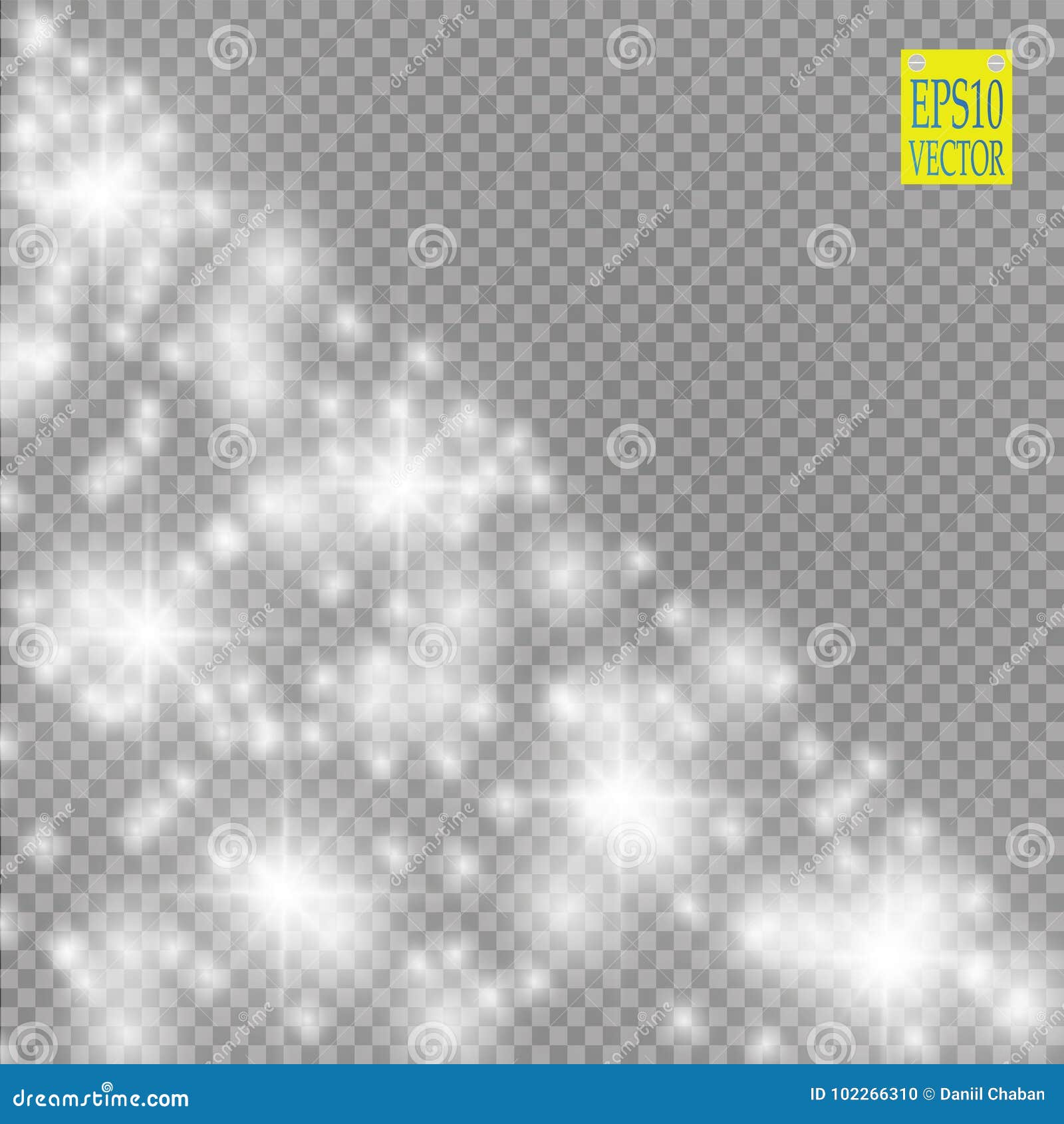 Glow Light Effect. Vector Illustration. Christmas Flash Concept Stock ...