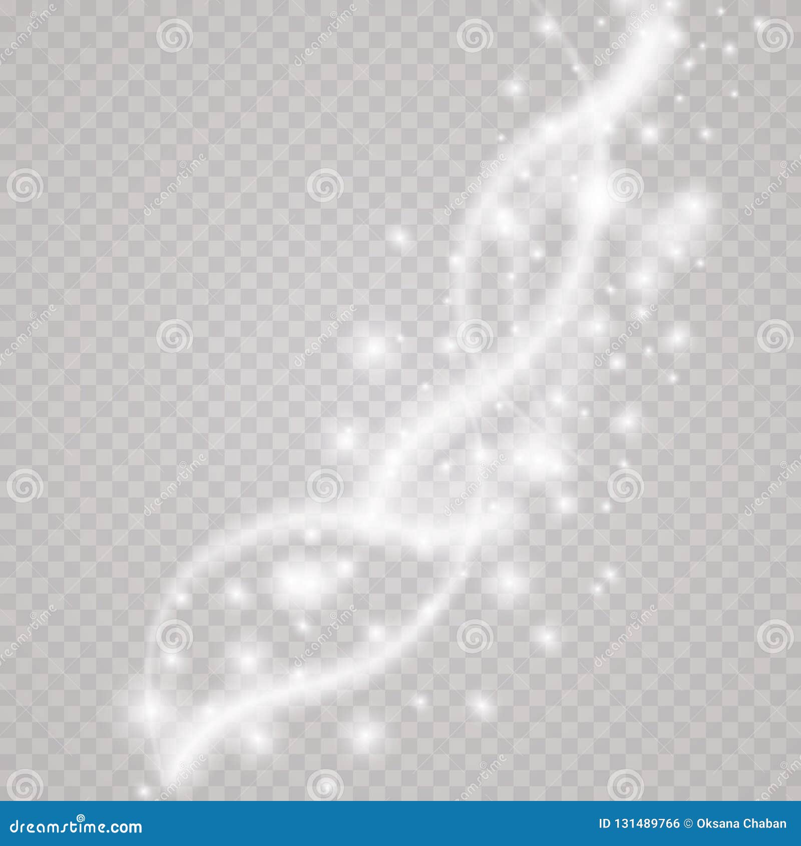 Glow Light Effect. Vector Magic Concept Stock Vector - Illustration of ...