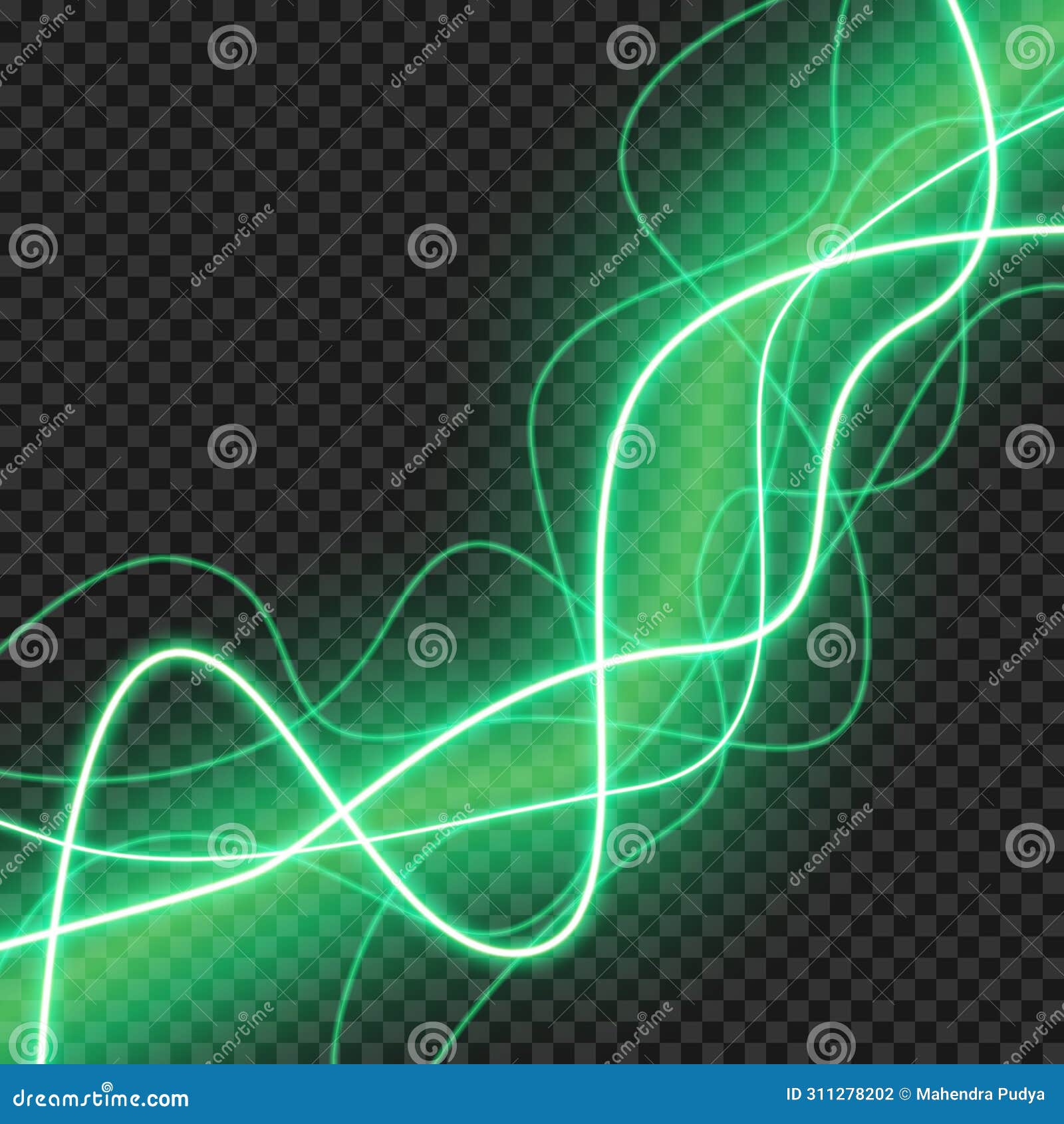 Glow line light effect stock vector. Illustration of glow - 311278202