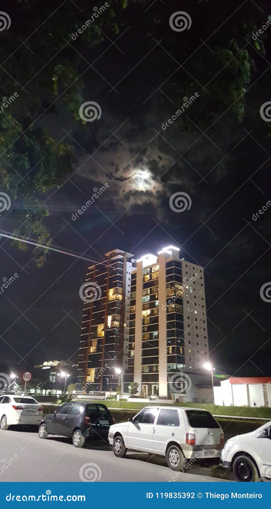 The evening night editorial photography. Image of light - 119835392