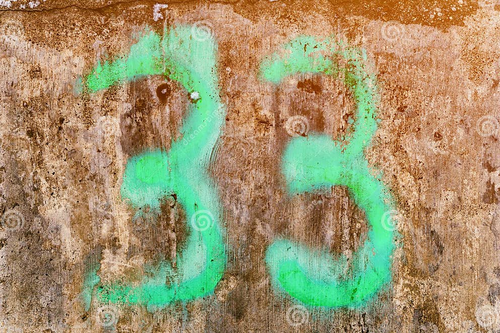 Glow 33 stock image. Image of number, green, three, texture - 87549633