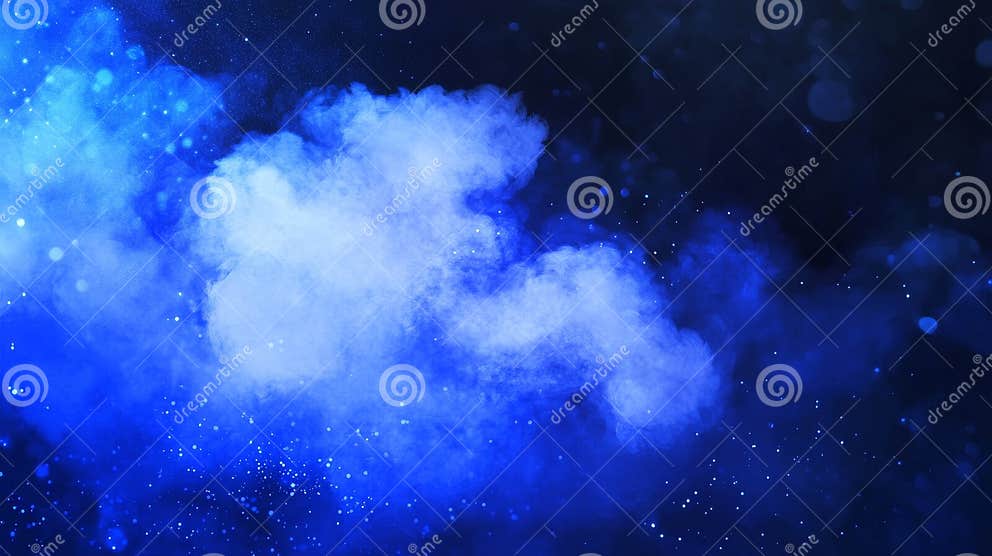 Glow Particles Represent the Integration of APIs into Clouds and Cloud ...