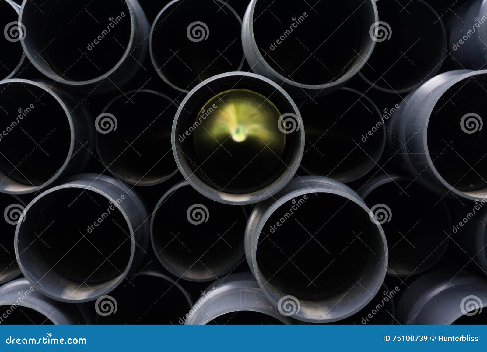 Glow Perspective Black Construction Pipes Stacked Texture Background ...