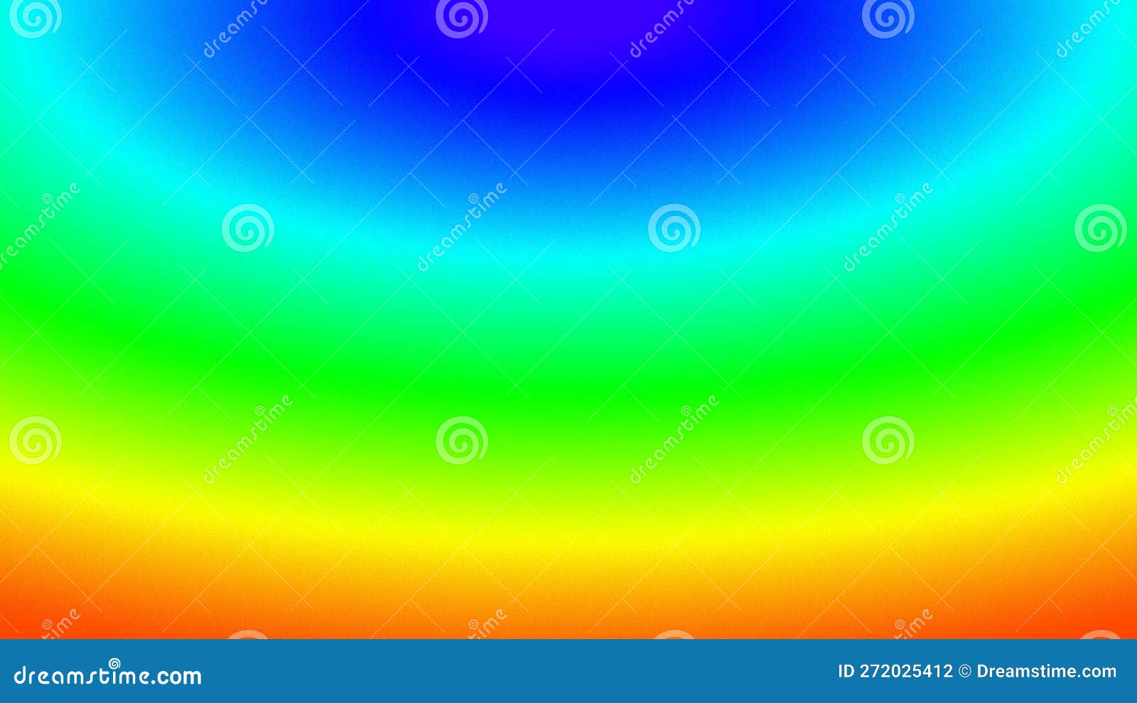 Glow Rainbow Radial Color from Upper Center Stock Illustration ...