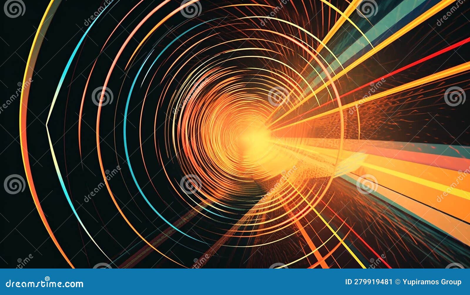 Glowing Abstract Backdrop with Exploding Galaxy in a Modern Design ...