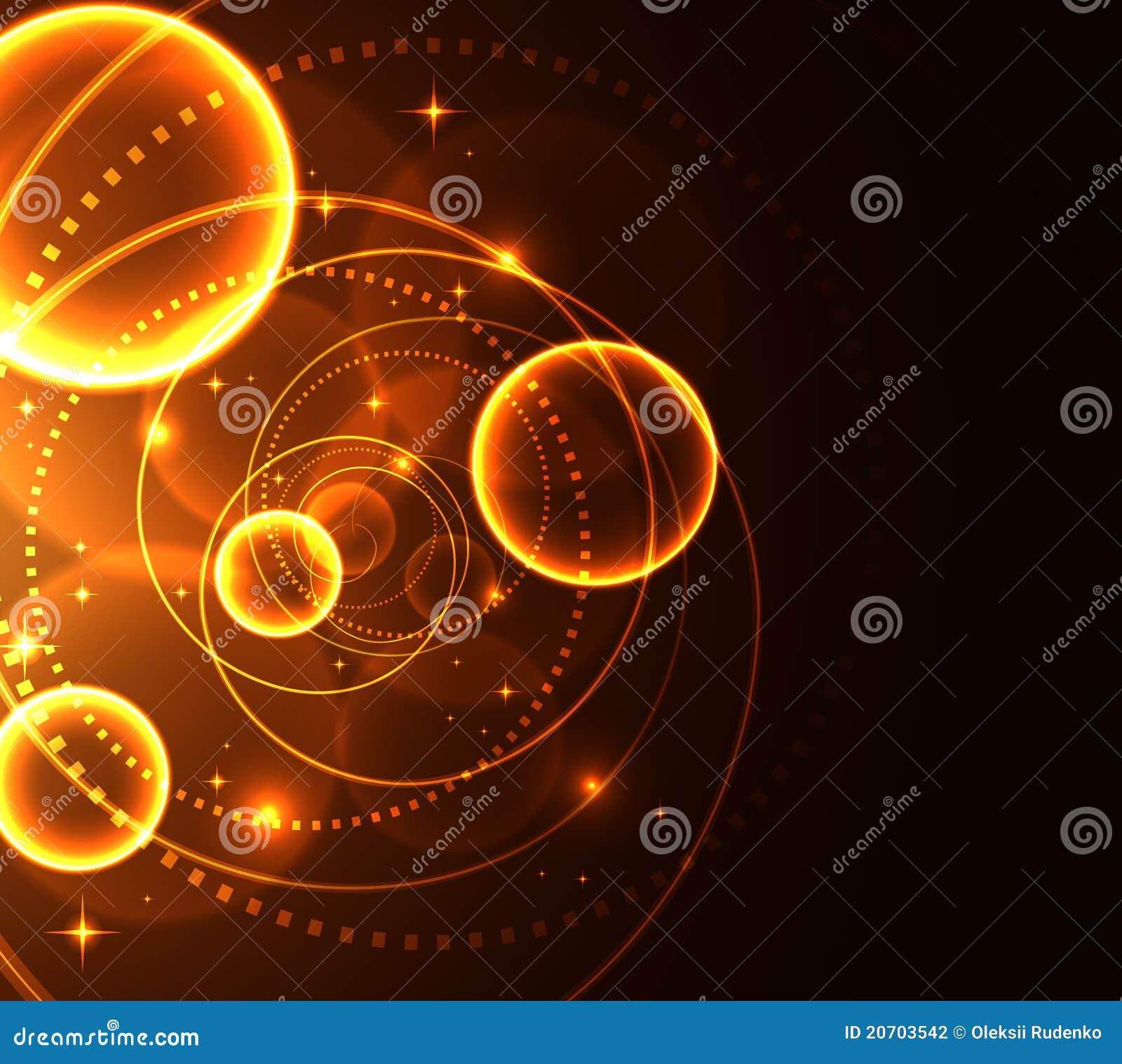 Glowing Abstract Background Stock Illustration - Illustration of shiny ...