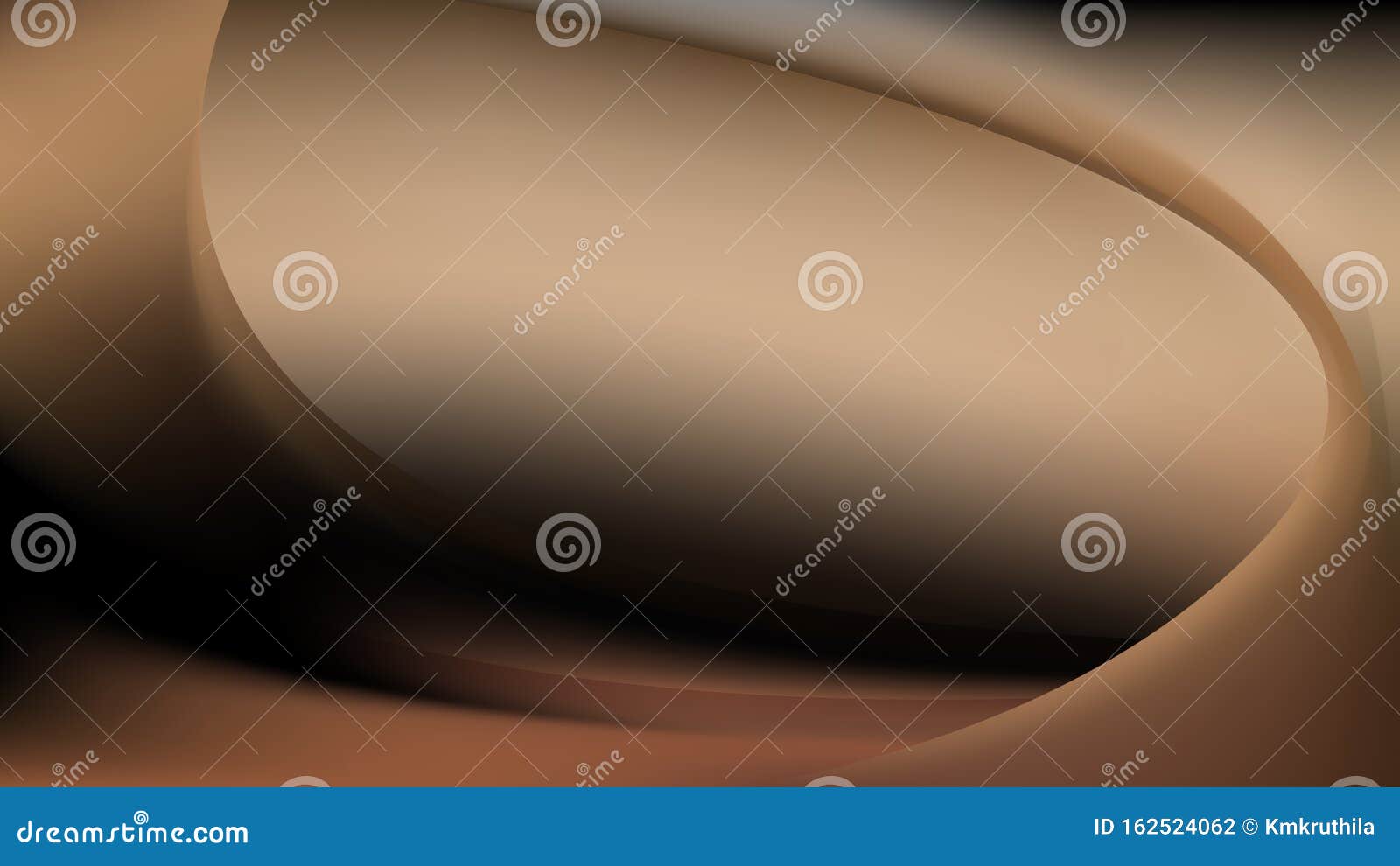Glowing Abstract Black and Brown Wave Background Design Stock Vector ...