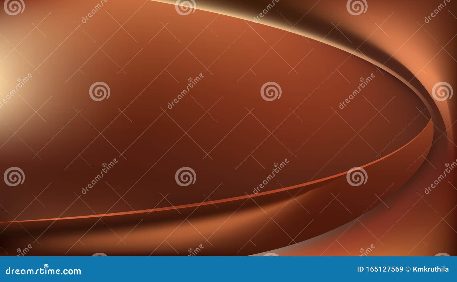 Glowing Abstract Brown Wave Background Stock Vector - Illustration of ...