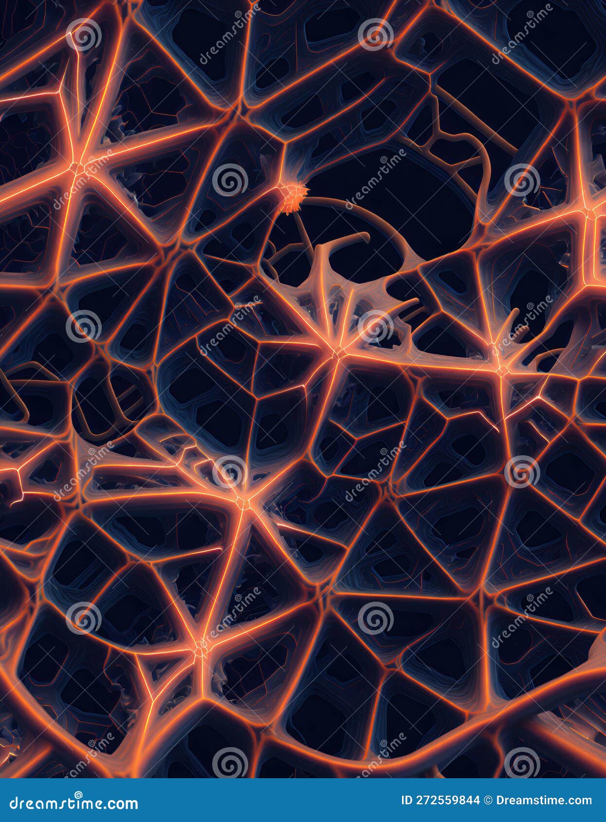 Glowing Abstract Futuristic Colorful Science Technology Background ...