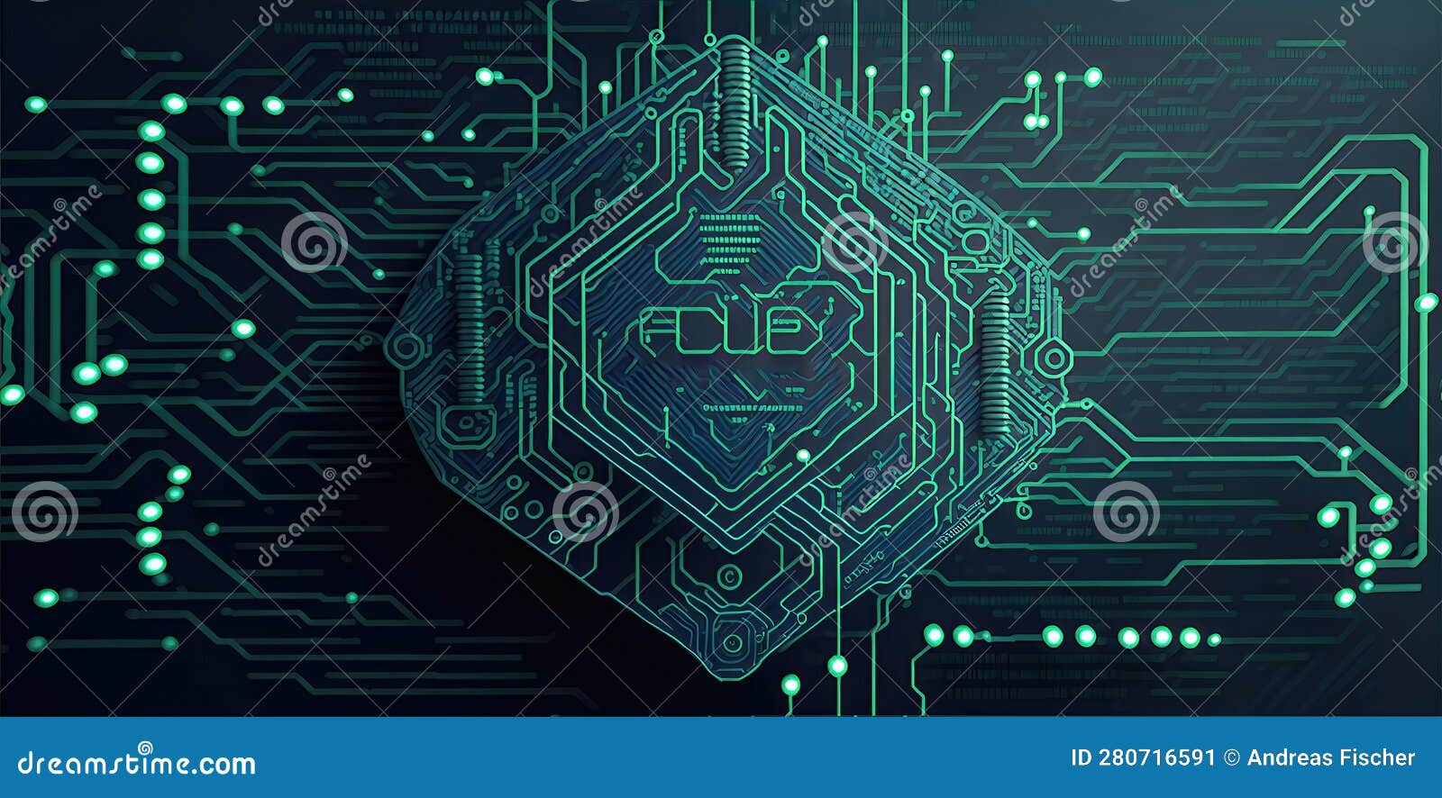 Glowing Abstract Futuristic Colorful Science and Technology Background ...