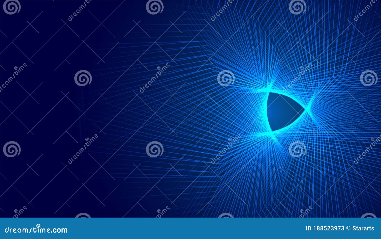 Glowing Abstract Futuristic Digital Background Design with Lines Stock ...