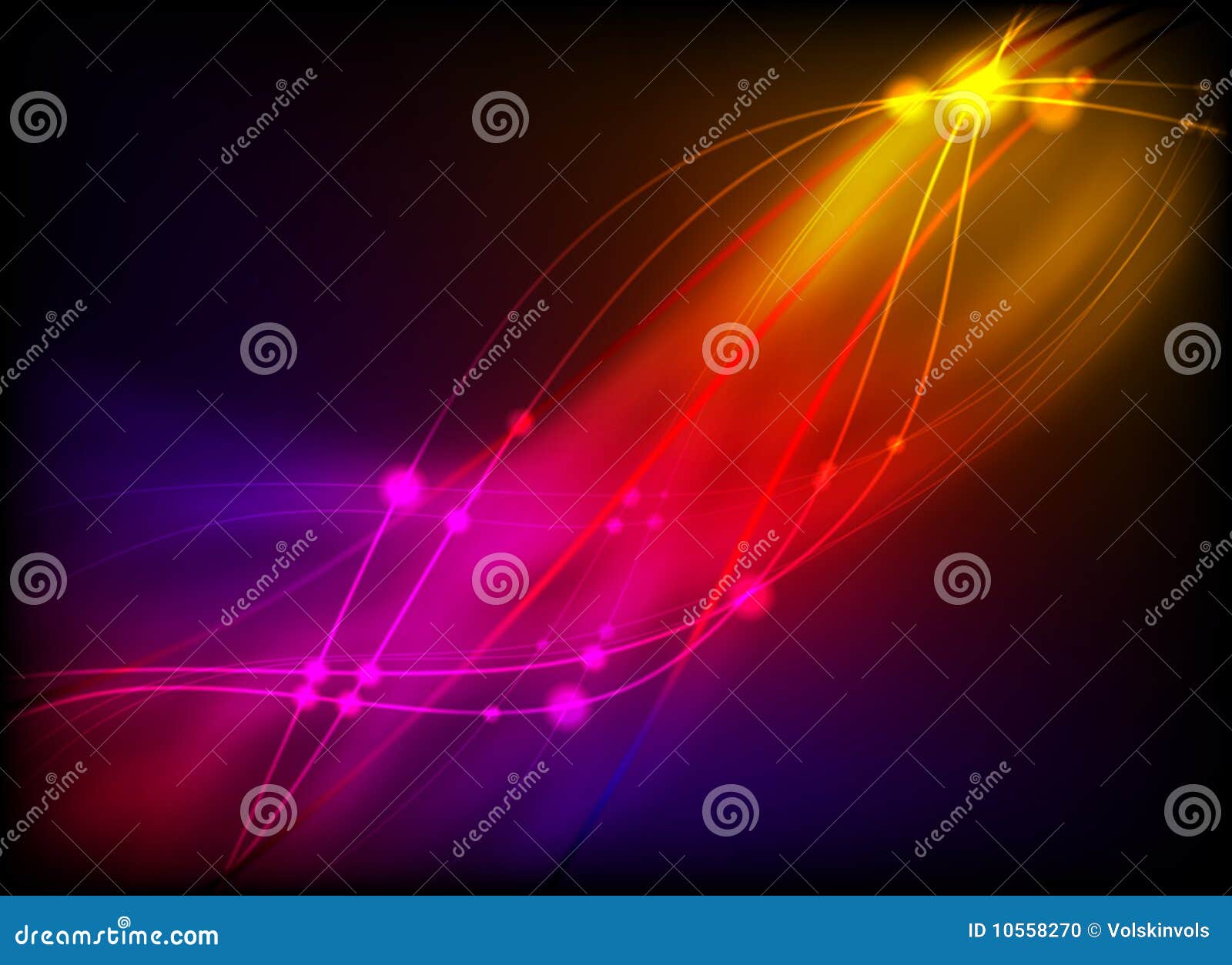Glowing Abstract Light stock illustration. Illustration of effect ...