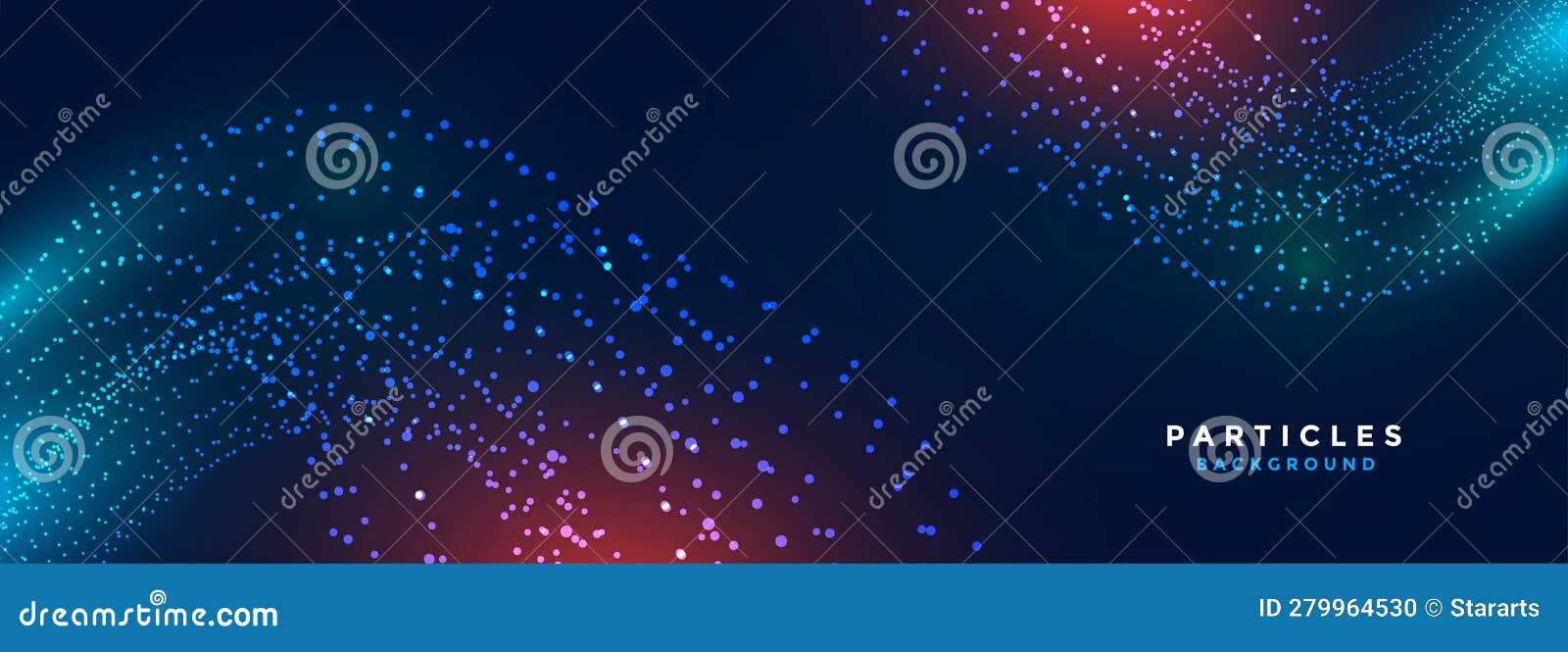 Glowing and Abstract Techno Particle Digital Wallpaper Design Stock ...